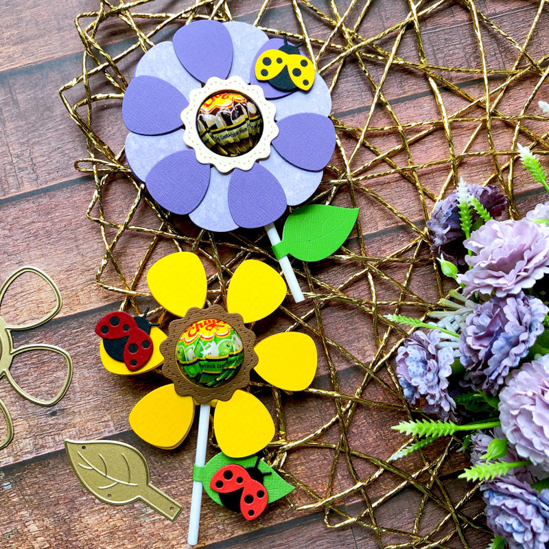 Flower Lollipop Metal Cutting Dies – Memorycraftmall