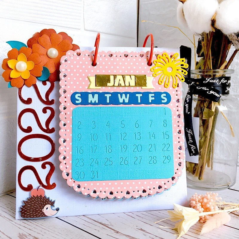 Calendar Metal Cutting Dies – Memorycraftmall